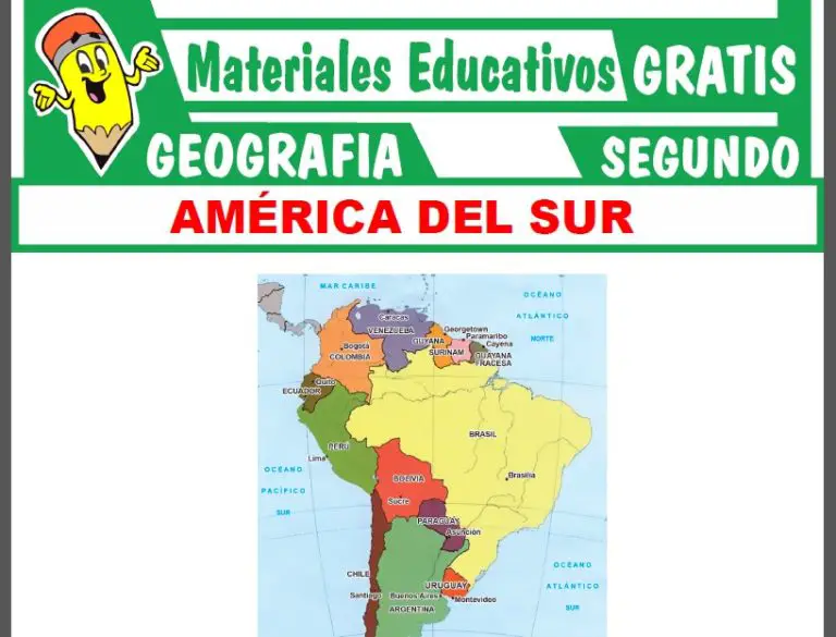 América del Sur para Segundo Grado de Secundaria