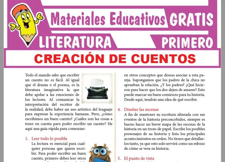 LITERATURA ≫ Primero de Secundaria ≫ 28 Fichas GRATIS