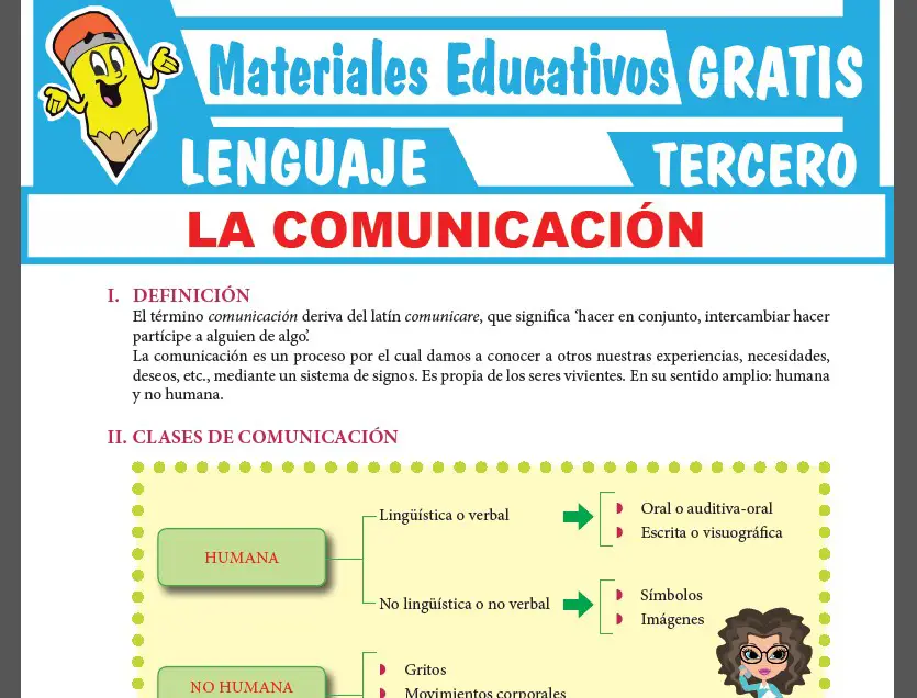 Clases de Pronombres Personales para Tercer Grado de Secundaria